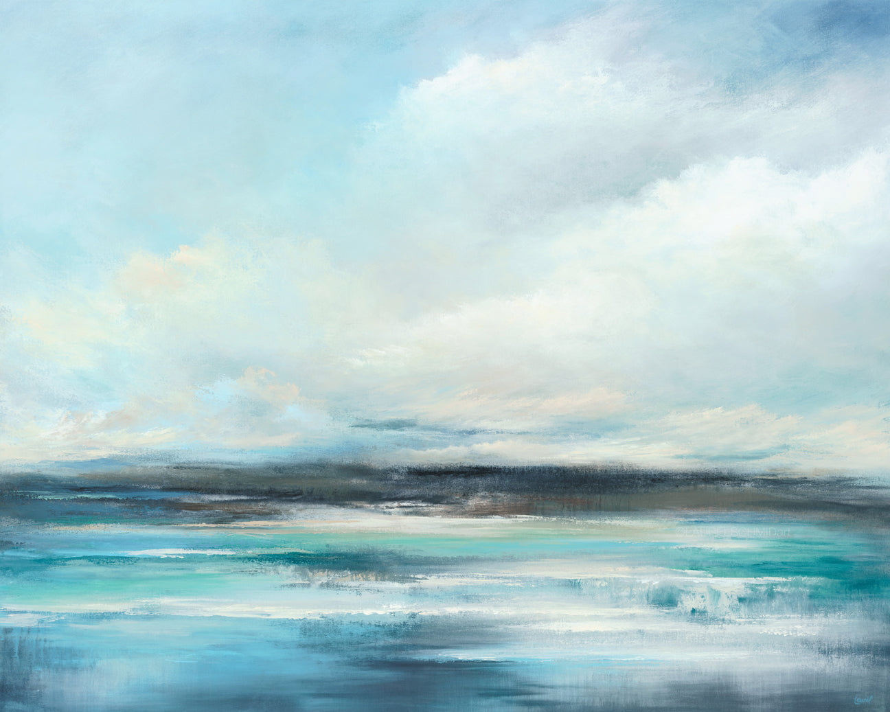 Sea Salt No. 30 ~ 48” x 60” – laurelschmidart