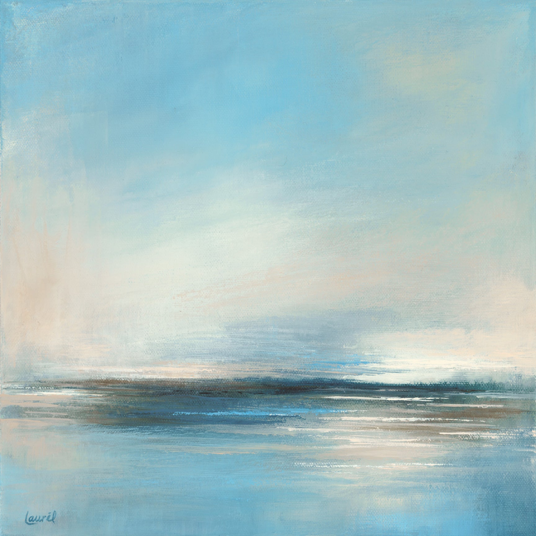 Serene No. 05 ~ 12” x 12” – laurelschmidart