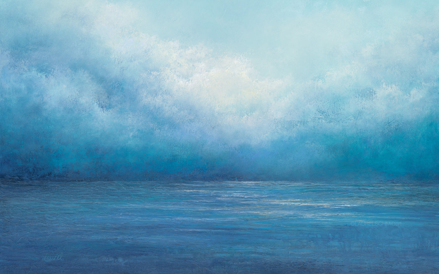 Coastal Colors No. 9 ~ 30” x 48” – laurelschmidart