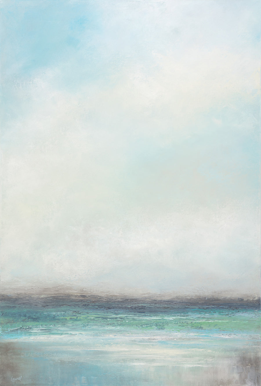 Sea Salt No. 10 ~ 36” x 24” – laurelschmidart